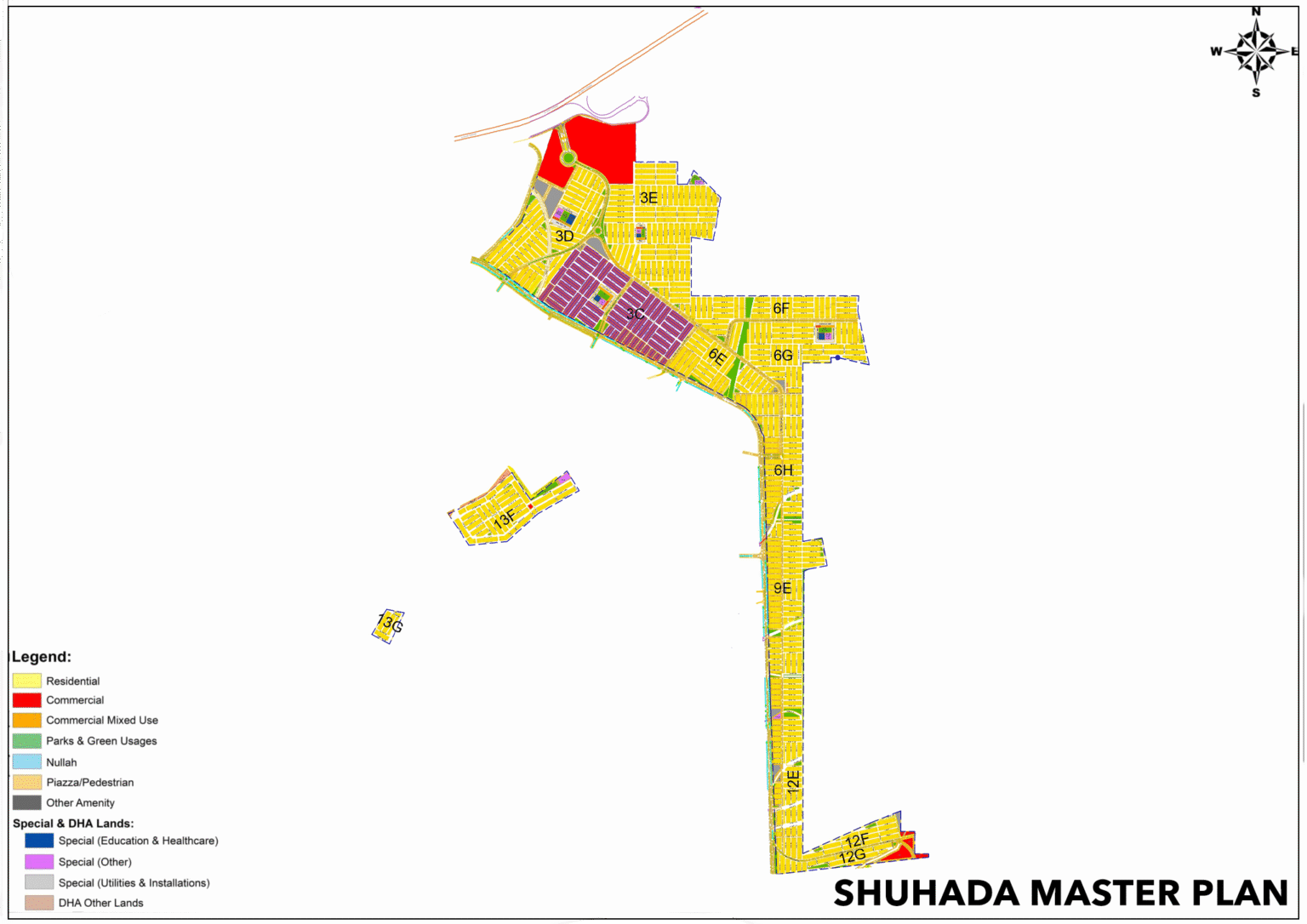 Map DHA – DHA City Karachi