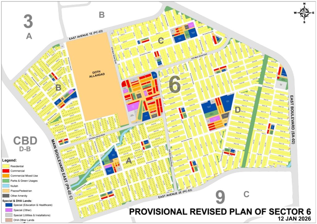 Map DHA – DHA City Karachi